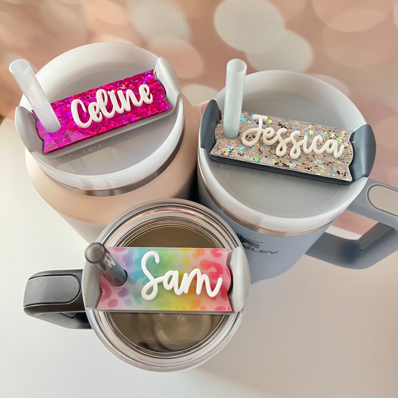 Custom Name Straw - Etsy