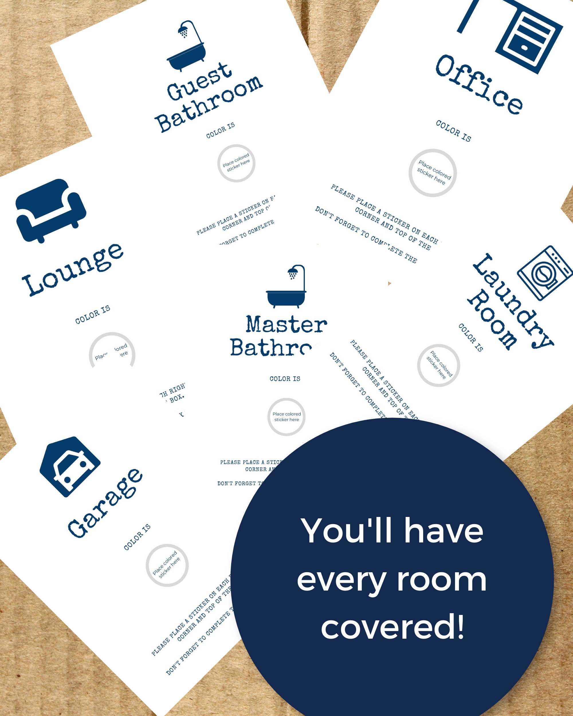 PCS Packout Printables Military Move Packing Printables - Etsy