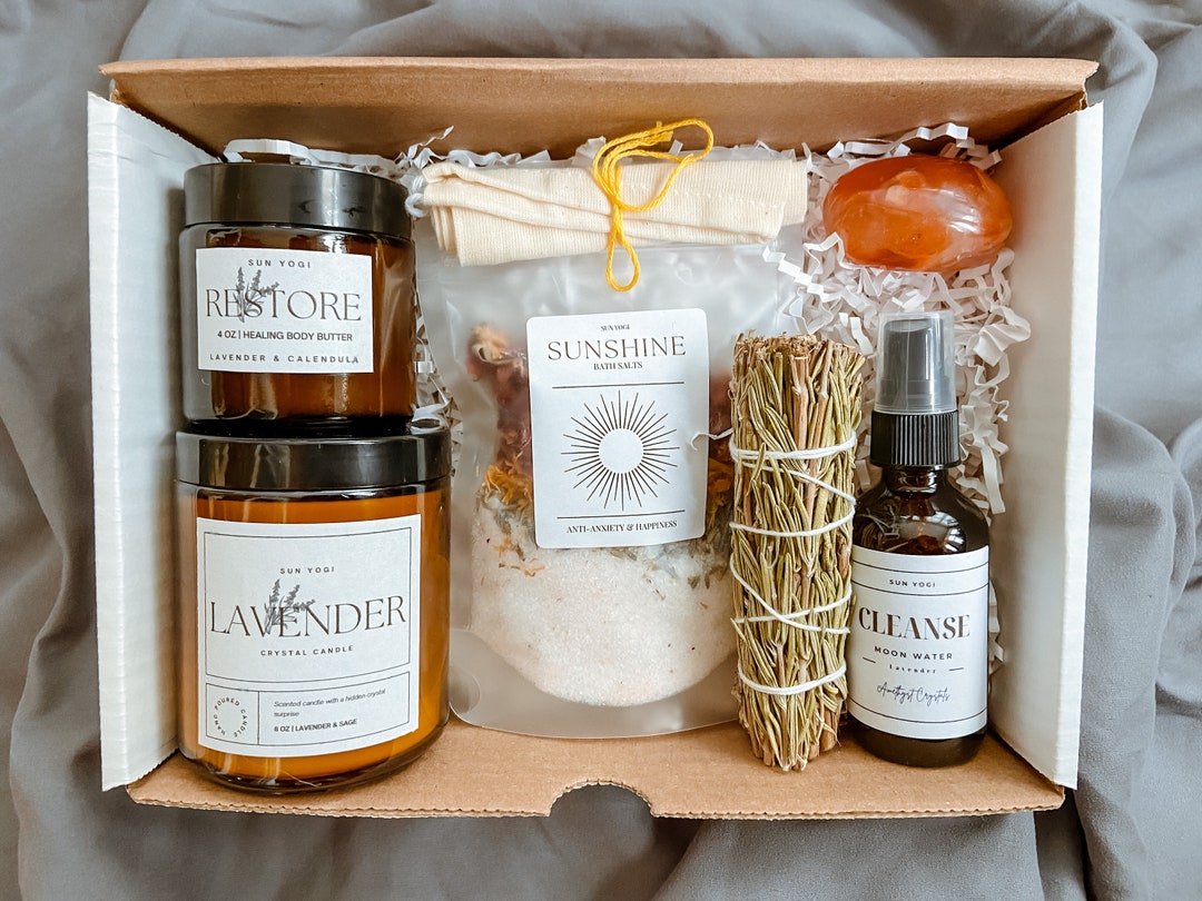 Sunshine Self Care Gift Box| Birthday Gift, Christmas Gift, Anniversary ...