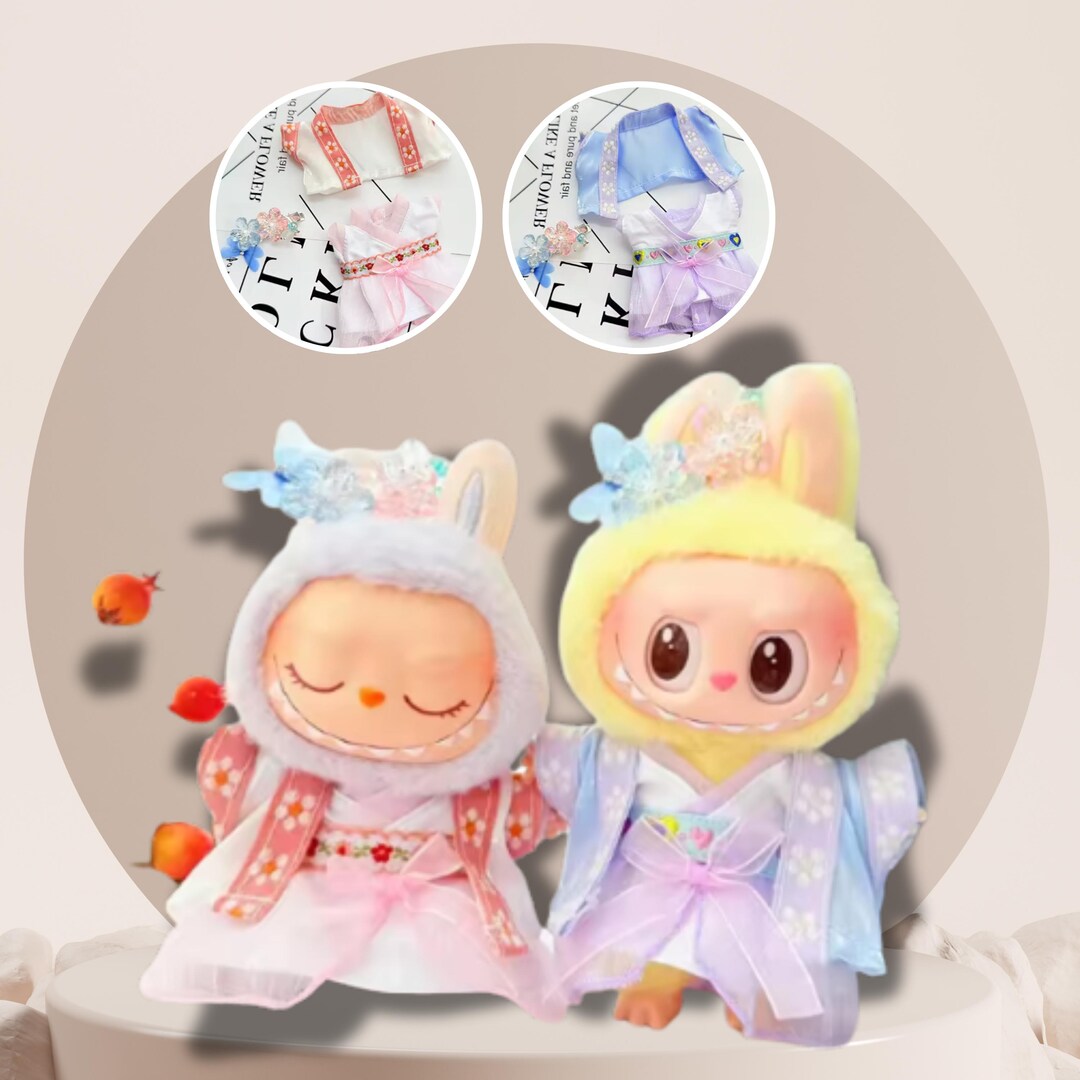 Labubu Chinese Style Outfit, Labubu Traditional Outfit, Hanfu Doll ...