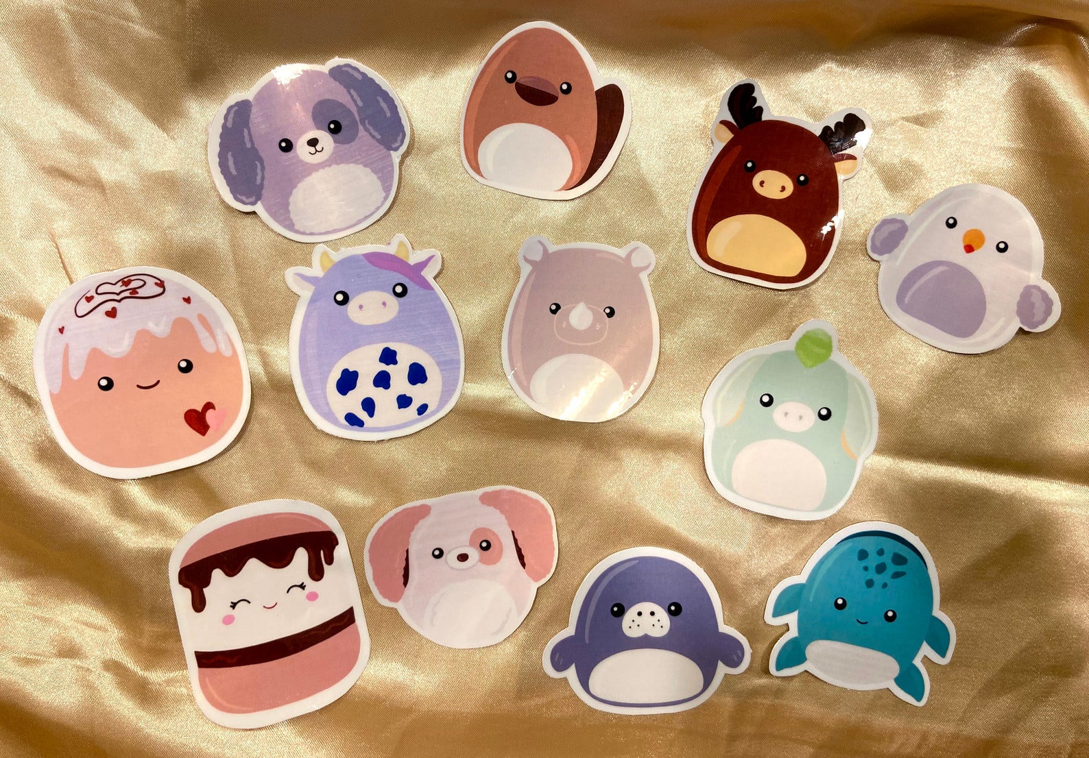 Squishmallow Stickers Part 2 | Etsy