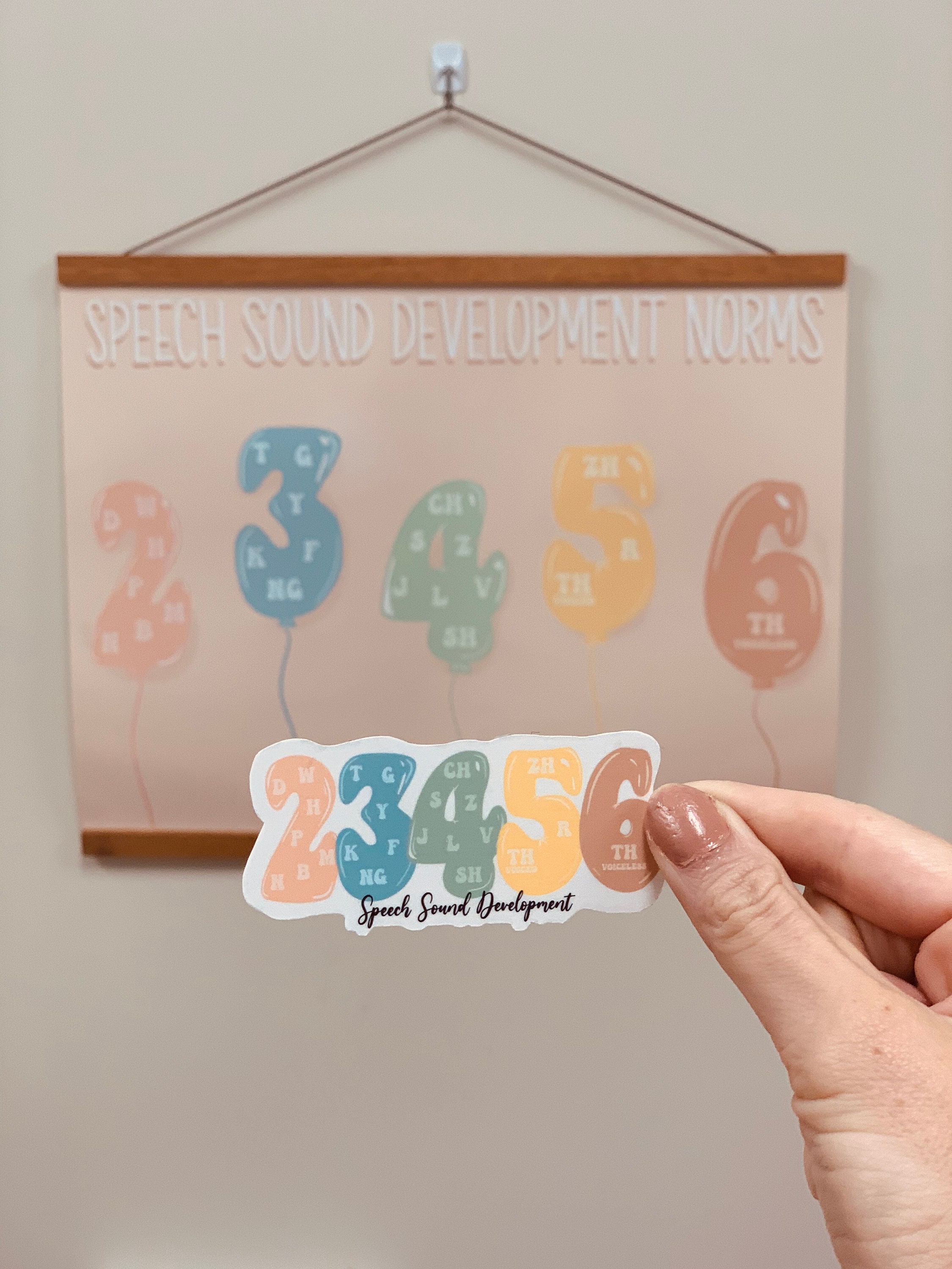 Speech Sound Developmental Norms Sticker sold by ClairWilliams | SKU ...