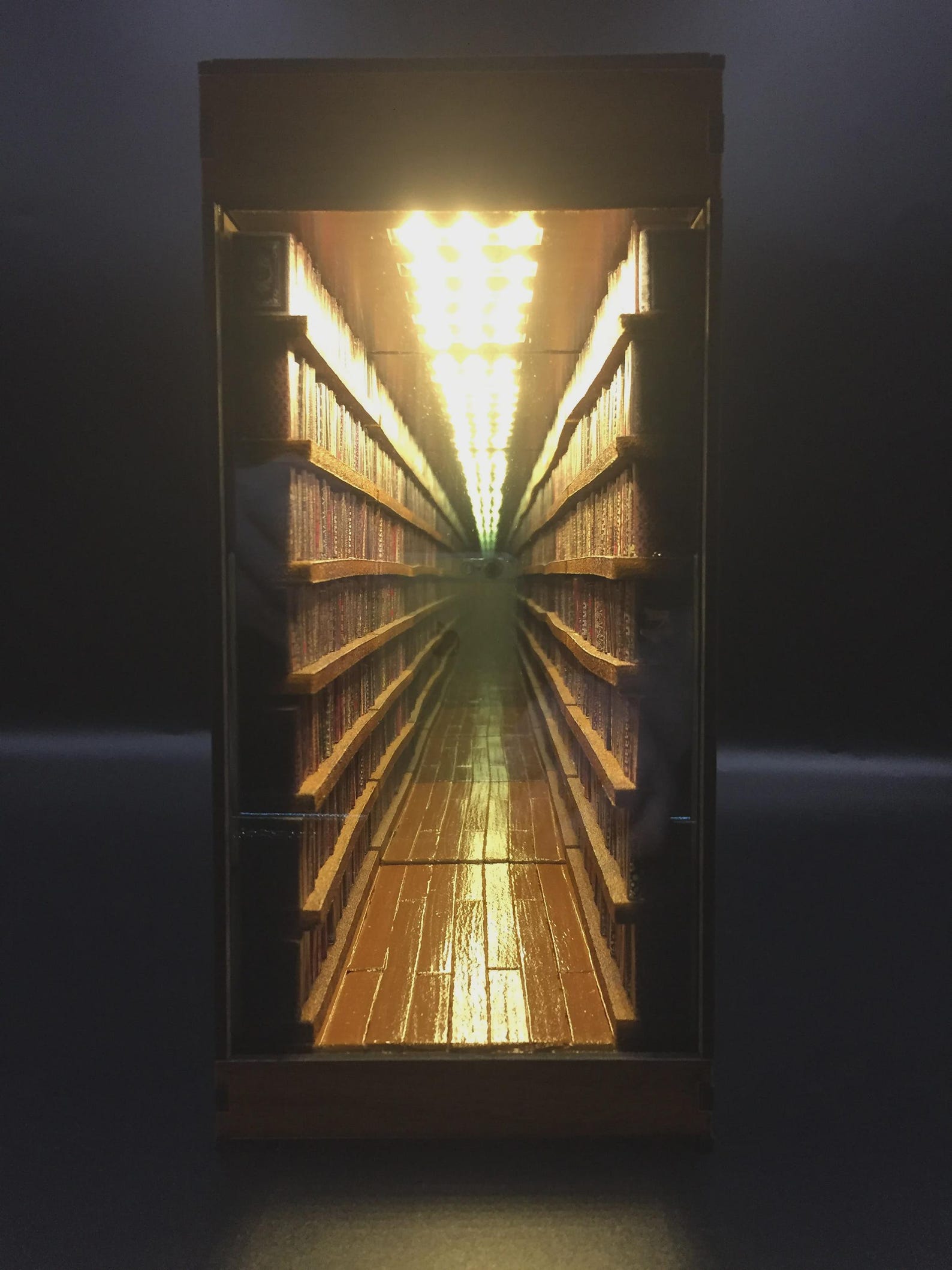 Infinite Library Book Nook,infinity Shelf Insert,ınfınty Lıbrary - Etsy