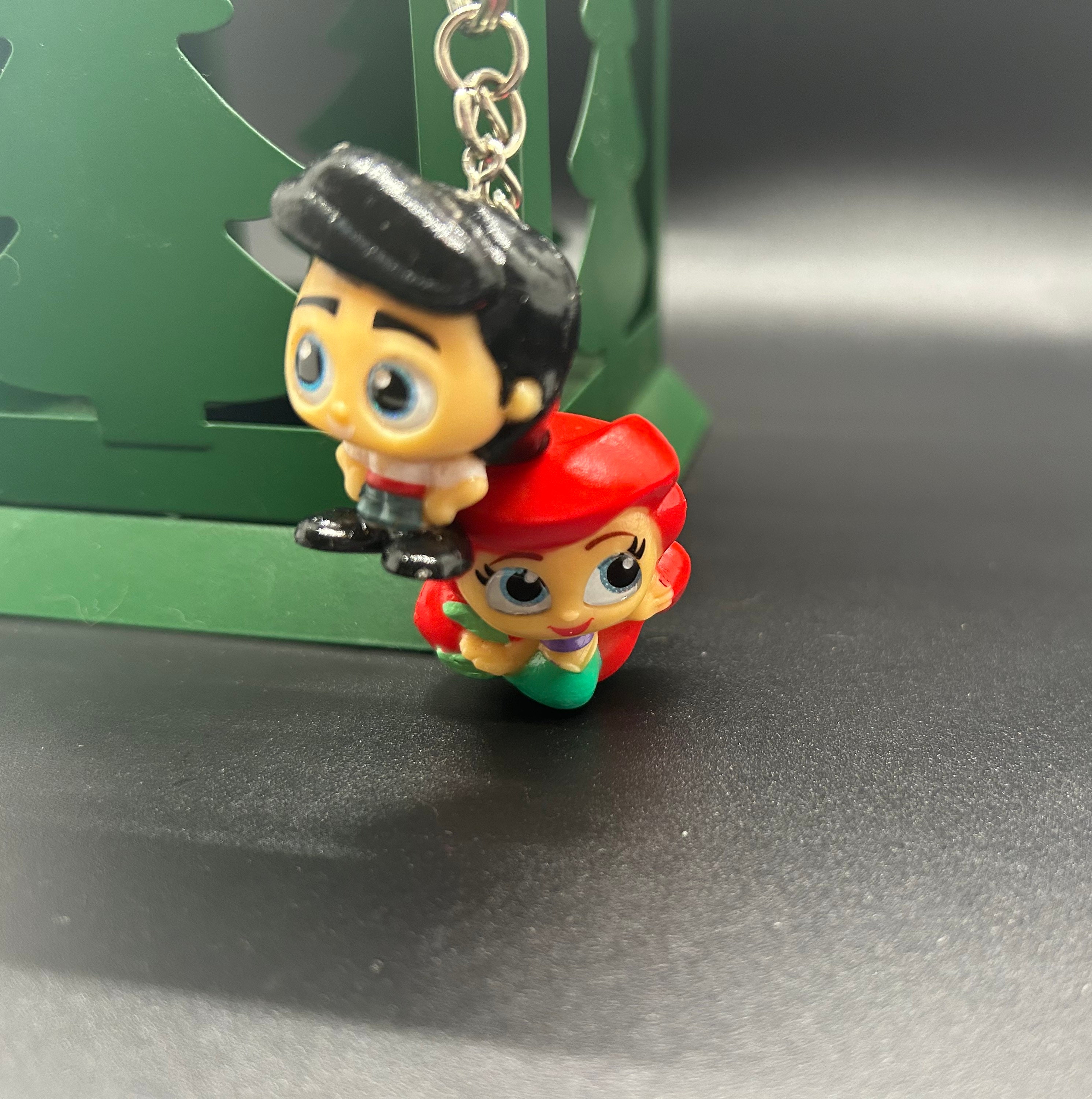 The Little Mermaid Keychain - Etsy