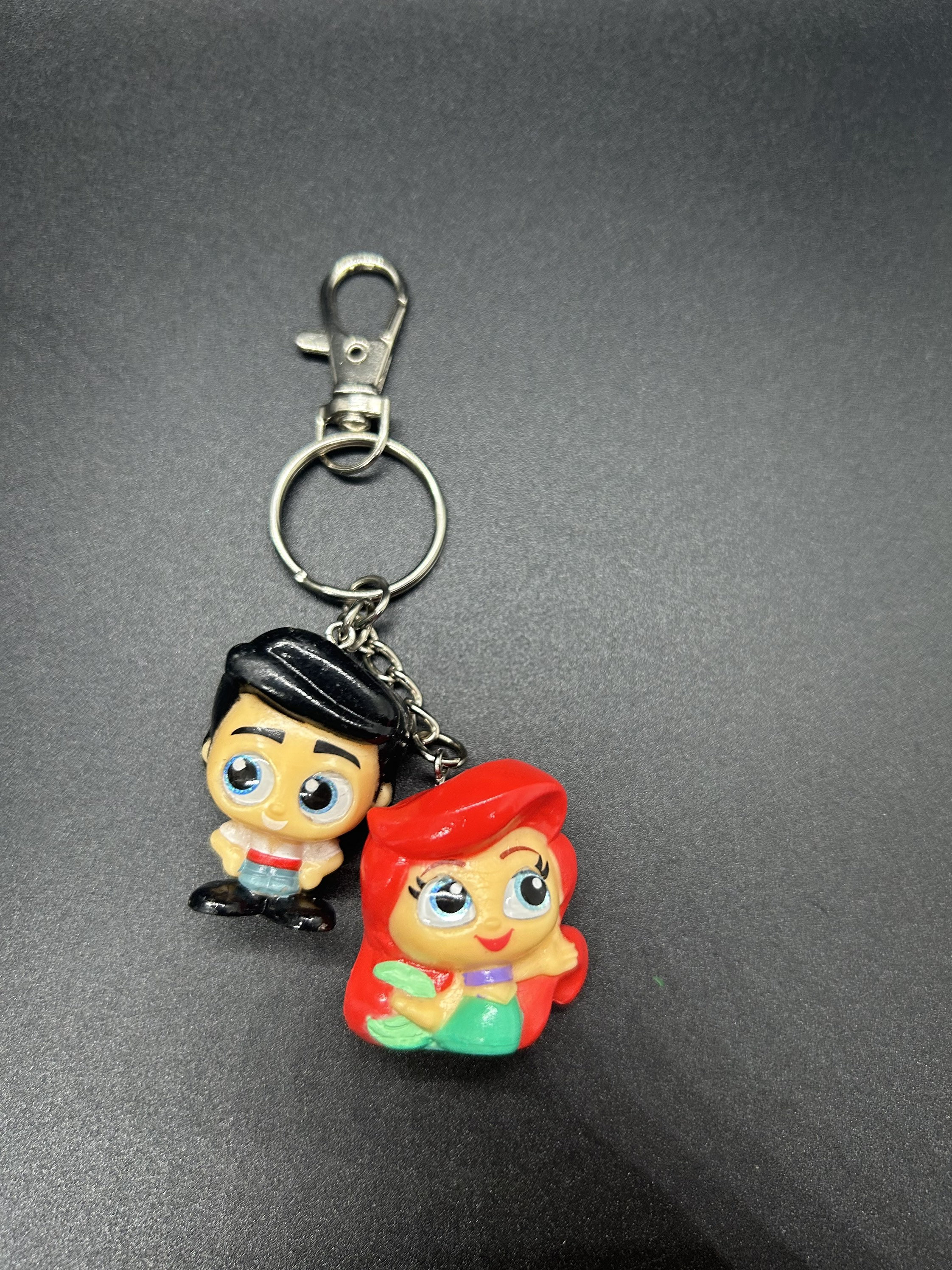 The Little Mermaid Keychain - Etsy
