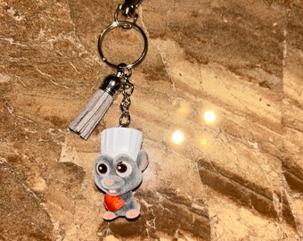 Remy Keychain / Ratatouille/ Disney Parks Keychains/ Cute - Etsy