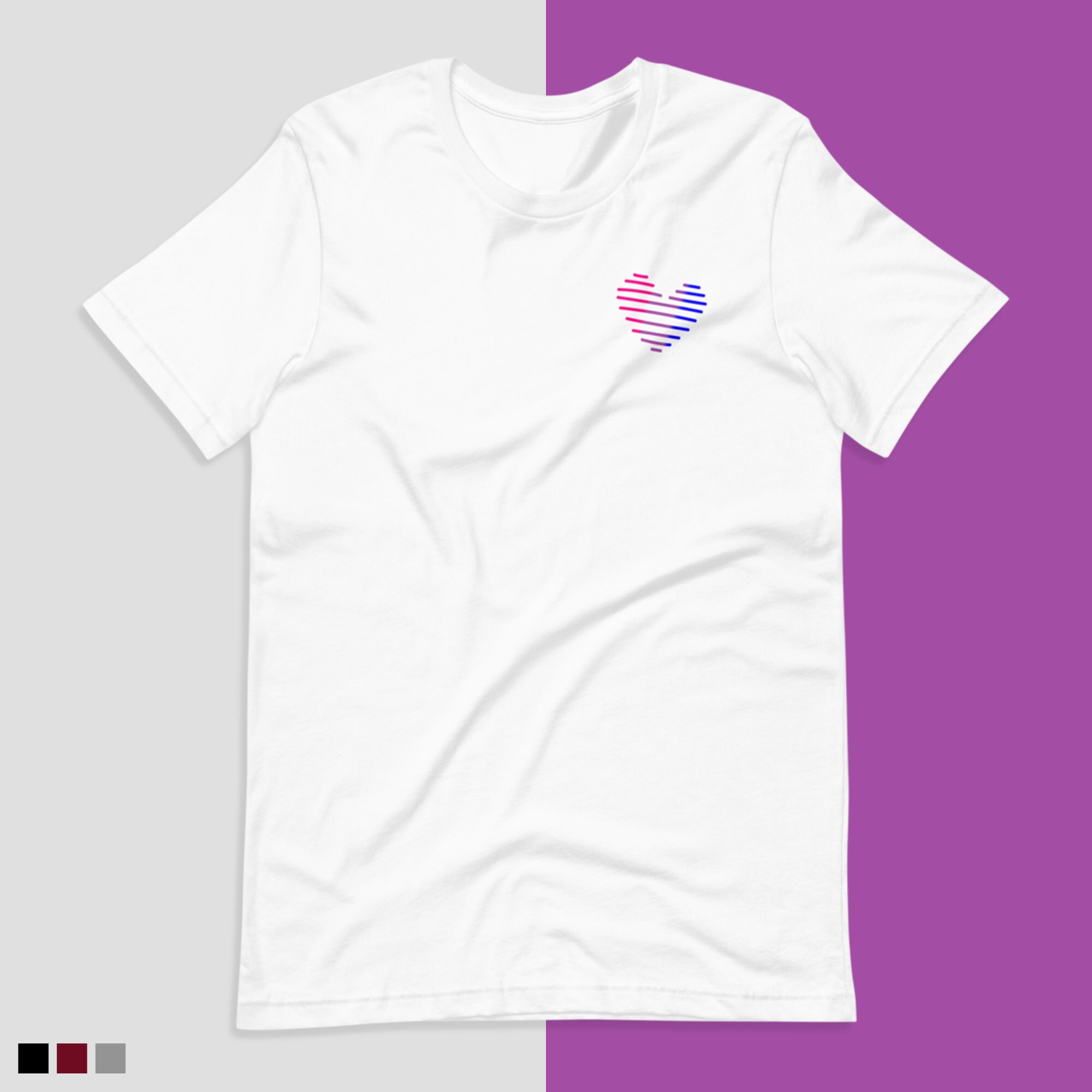 Bisexual Shirt, Bi Pride Shirt, Subtle Bi Pride, Pride 2021, Gay Pride ...