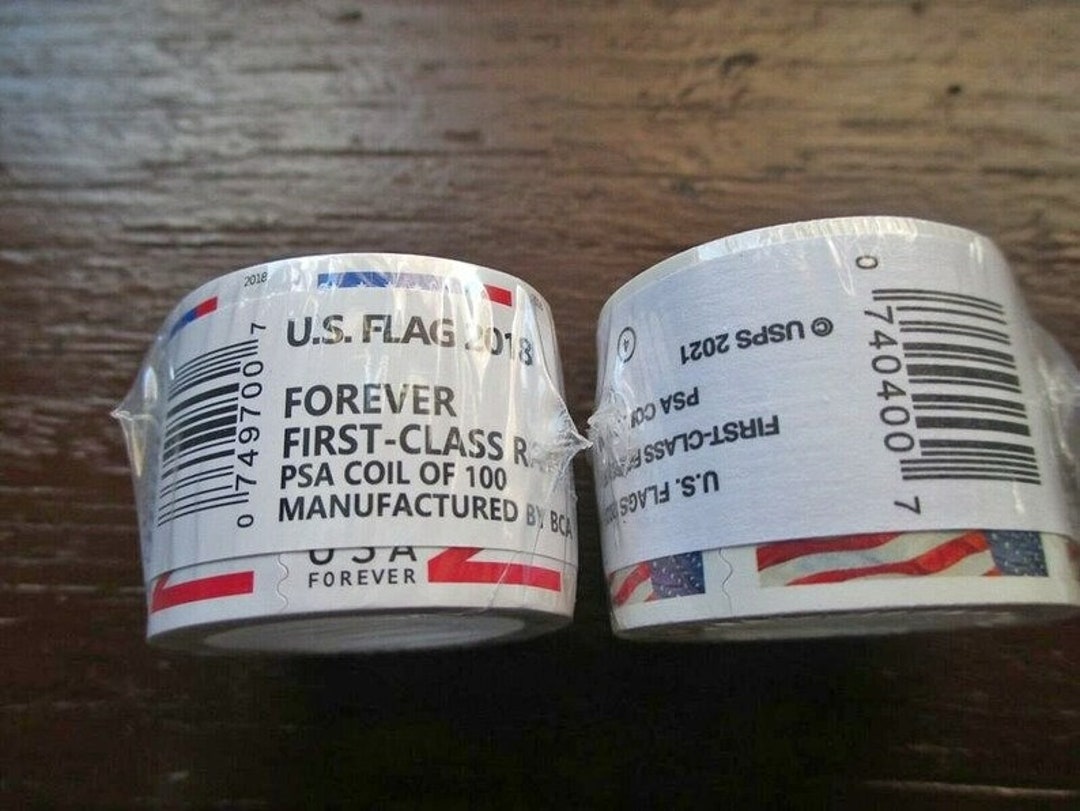 10 Rolls of 1000 Forever Stamps Flag Stamps Fast Shipping Buy Now ...