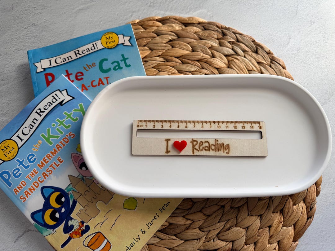 Personalized Reading Aid Ruler for Kids Reading Tracker Helper Tool ...