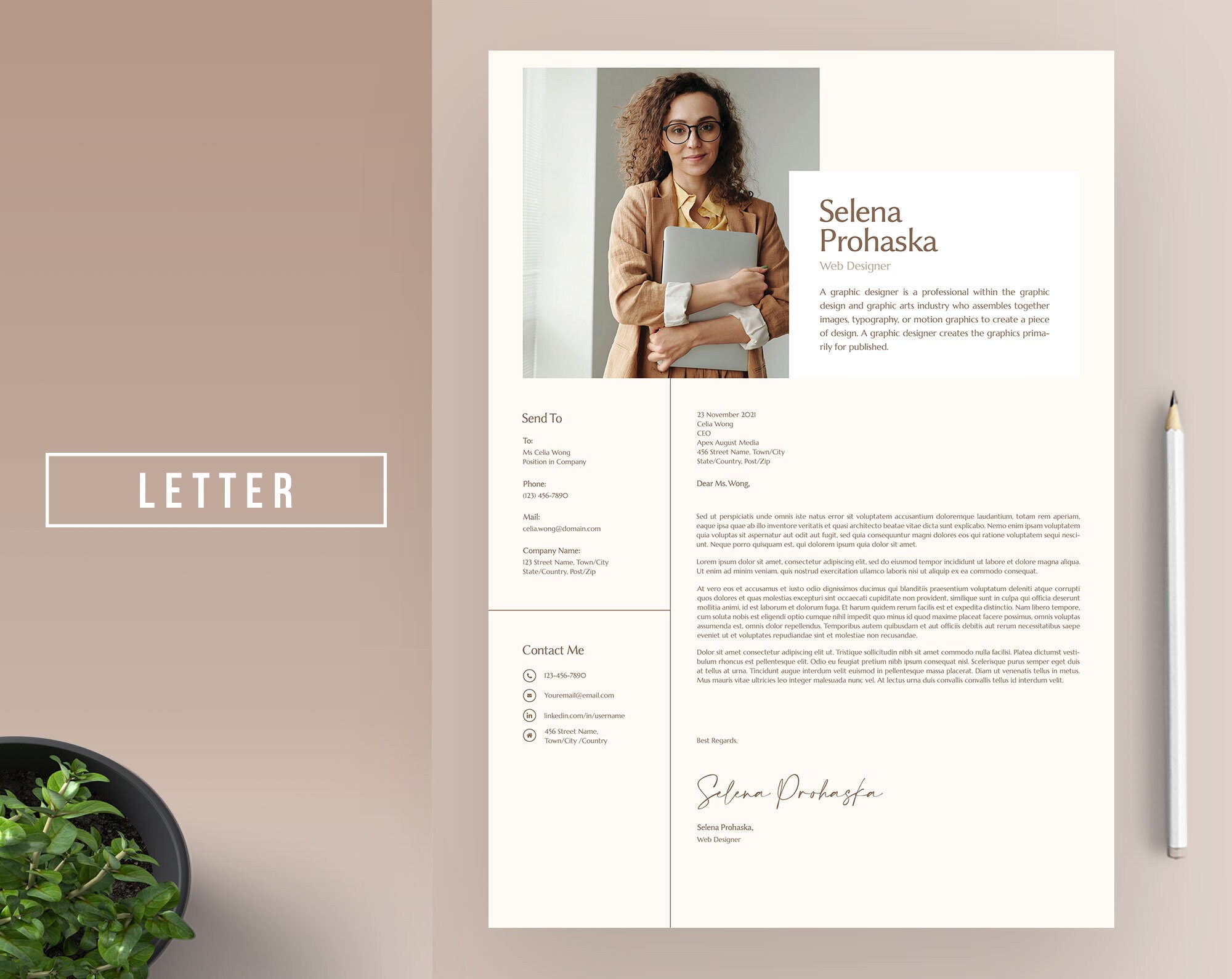 CV Resume Template Creative Resume Template Cv Template Resume and ...