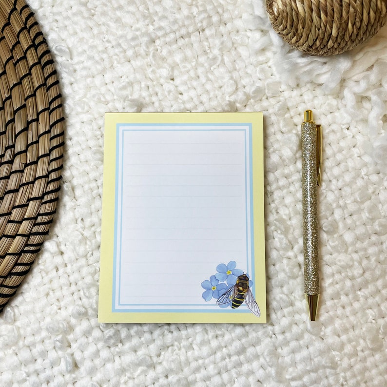 Southern Bee Notepad and Sticky Notes Bundle Gift Set - Etsy