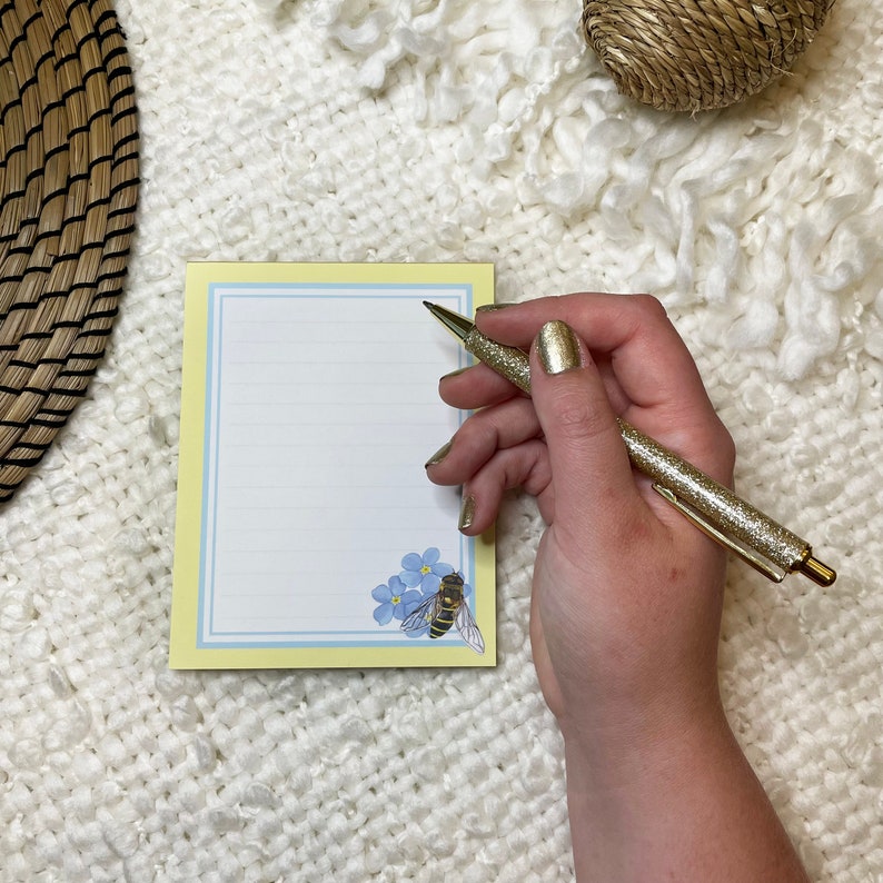 Southern Bee Notepad and Sticky Notes Bundle Gift Set - Etsy