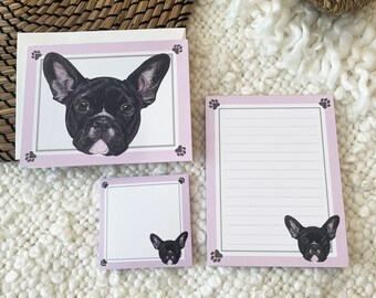 French Bulldog Notepad - Etsy