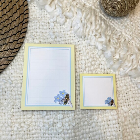 Southern Bee Notepad and Sticky Notes Bundle Gift Set - Etsy