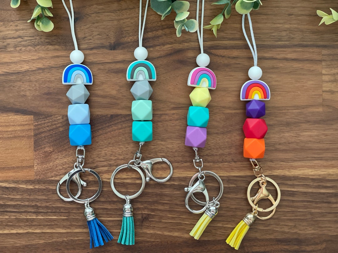 Rainbow Lanyard | Teacher Lanyard | Rainbow Lanyards | Student Lanyard ...