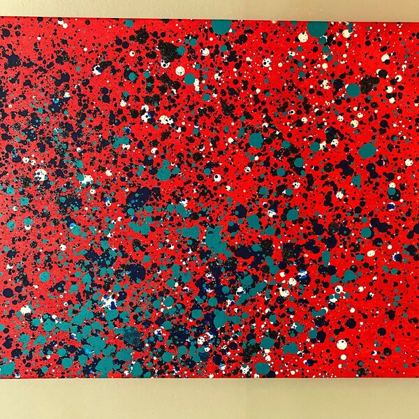 Splatter Painting - Etsy