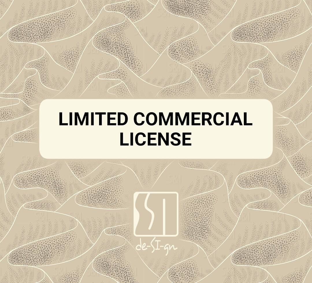COMMERCIAL LICENSE With Extended Rights. One Item. up to 250,000 Copies ...