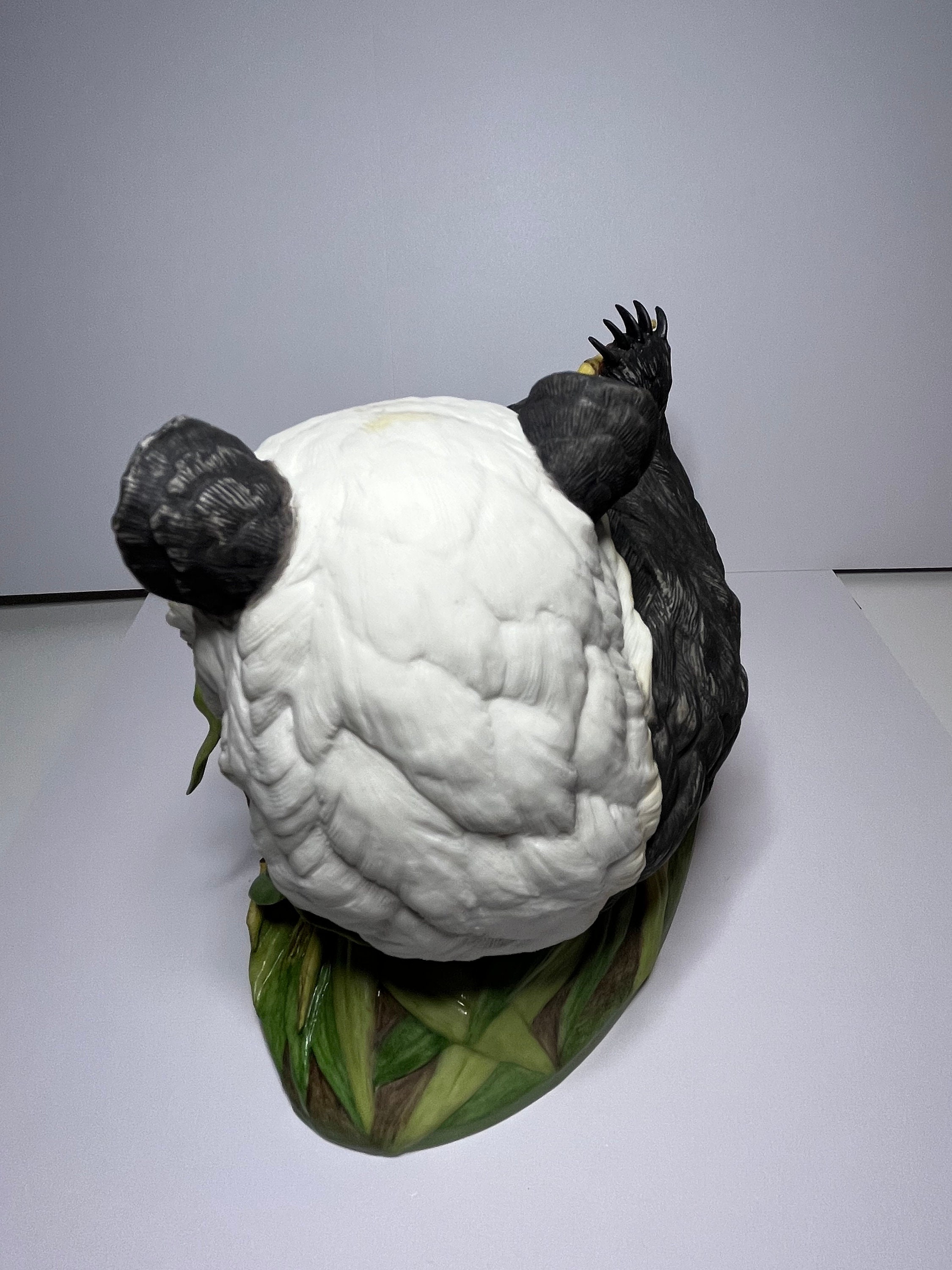 Large Boehm Porcelain Panda Cub - Etsy