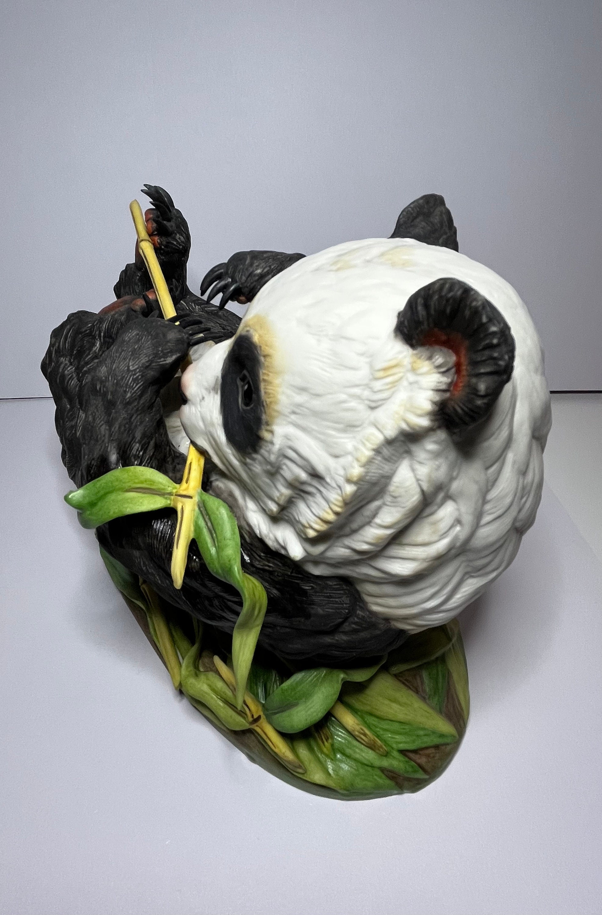 Large Boehm Porcelain Panda Cub - Etsy