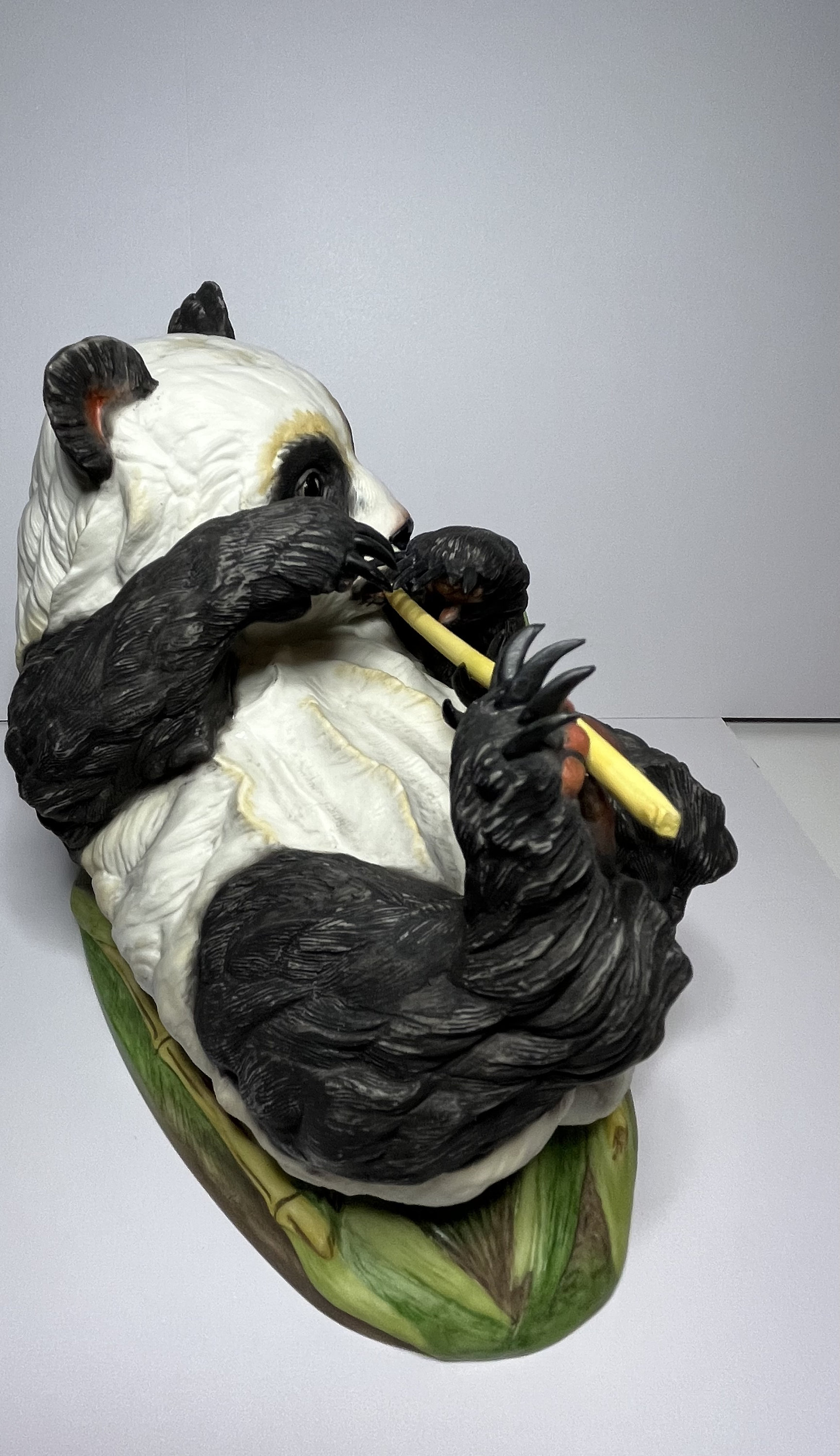 Large Boehm Porcelain Panda Cub - Etsy