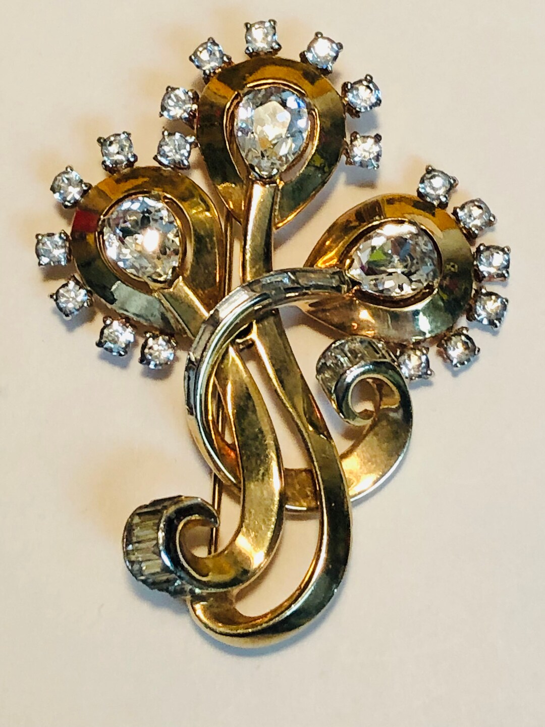 Stunning, Classic Mazer Brothers Brooch - Etsy