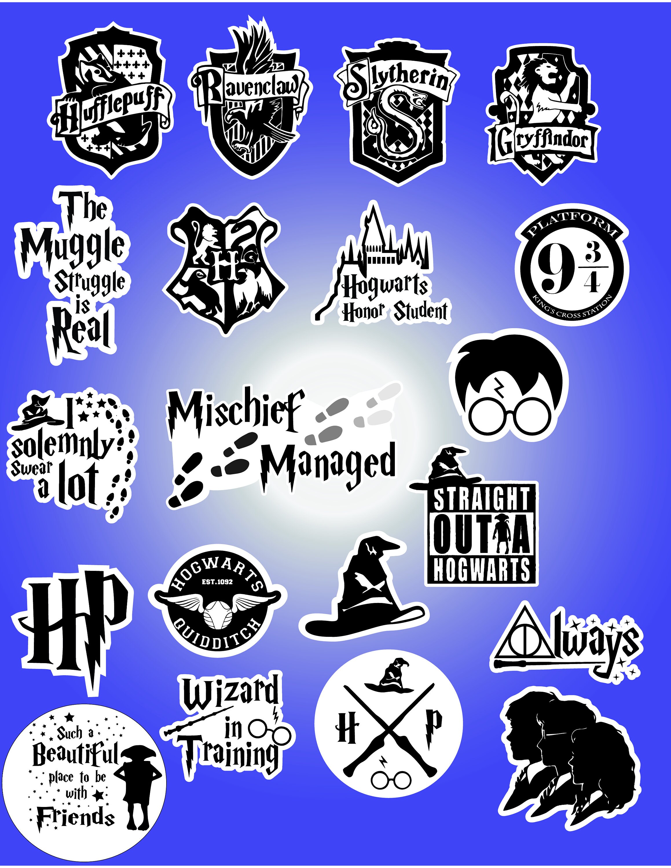 Harry Potter Magnets - Etsy