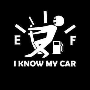 Funny Gas Gauge Decal SVG - Etsy