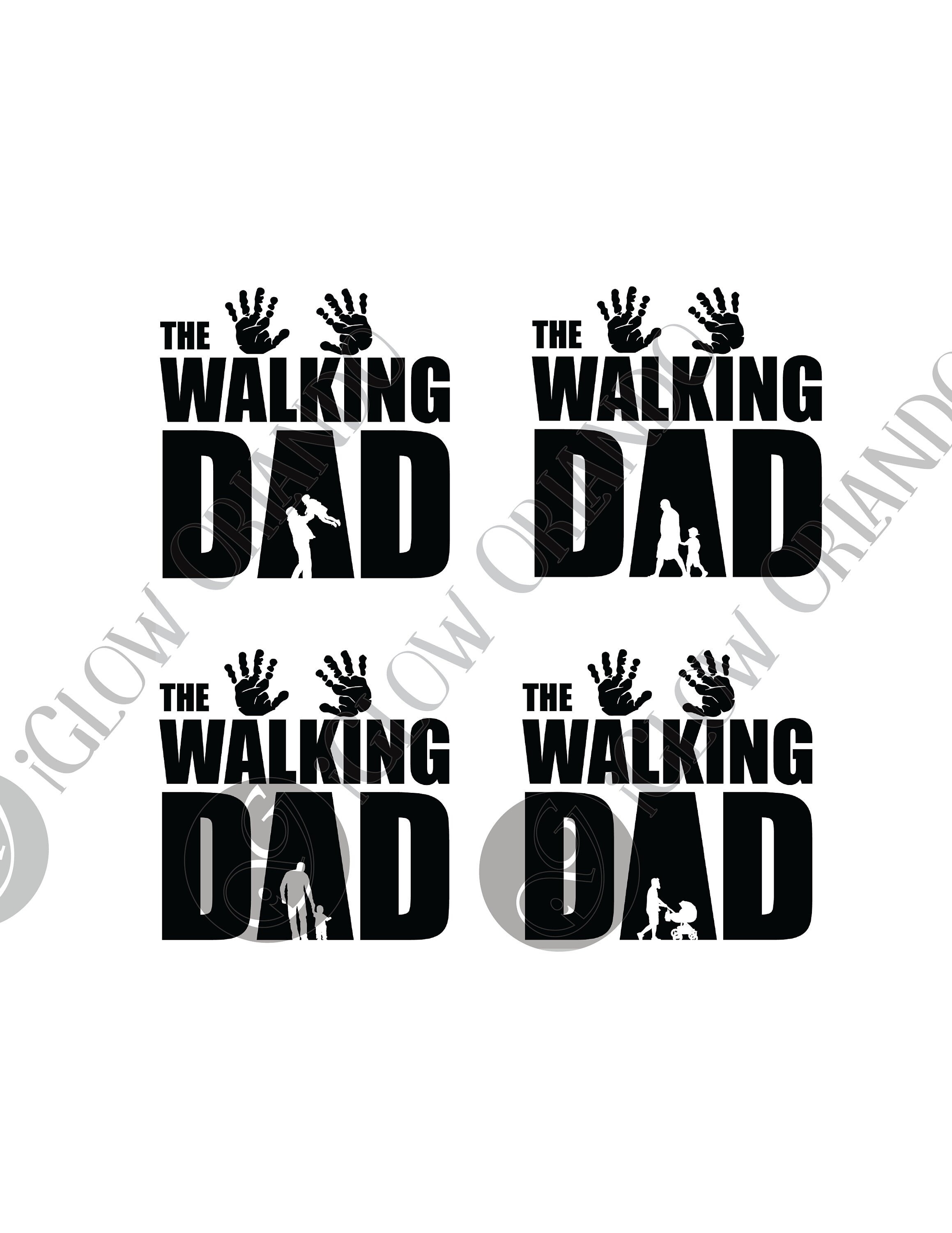 Walking Dad PNG - Etsy