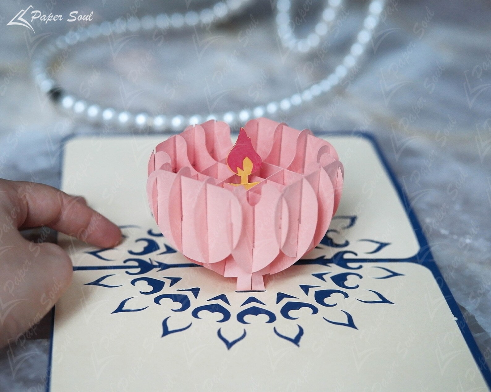 Diwali Pop-up Card Template | DIY Diwali Card | Pop-up Card SVG | DIY ...