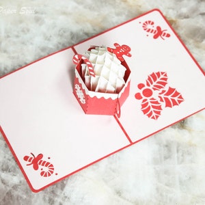 Cocoa Cup Pop up Card Template | Winter Card Handmade | DIY Birthday ...