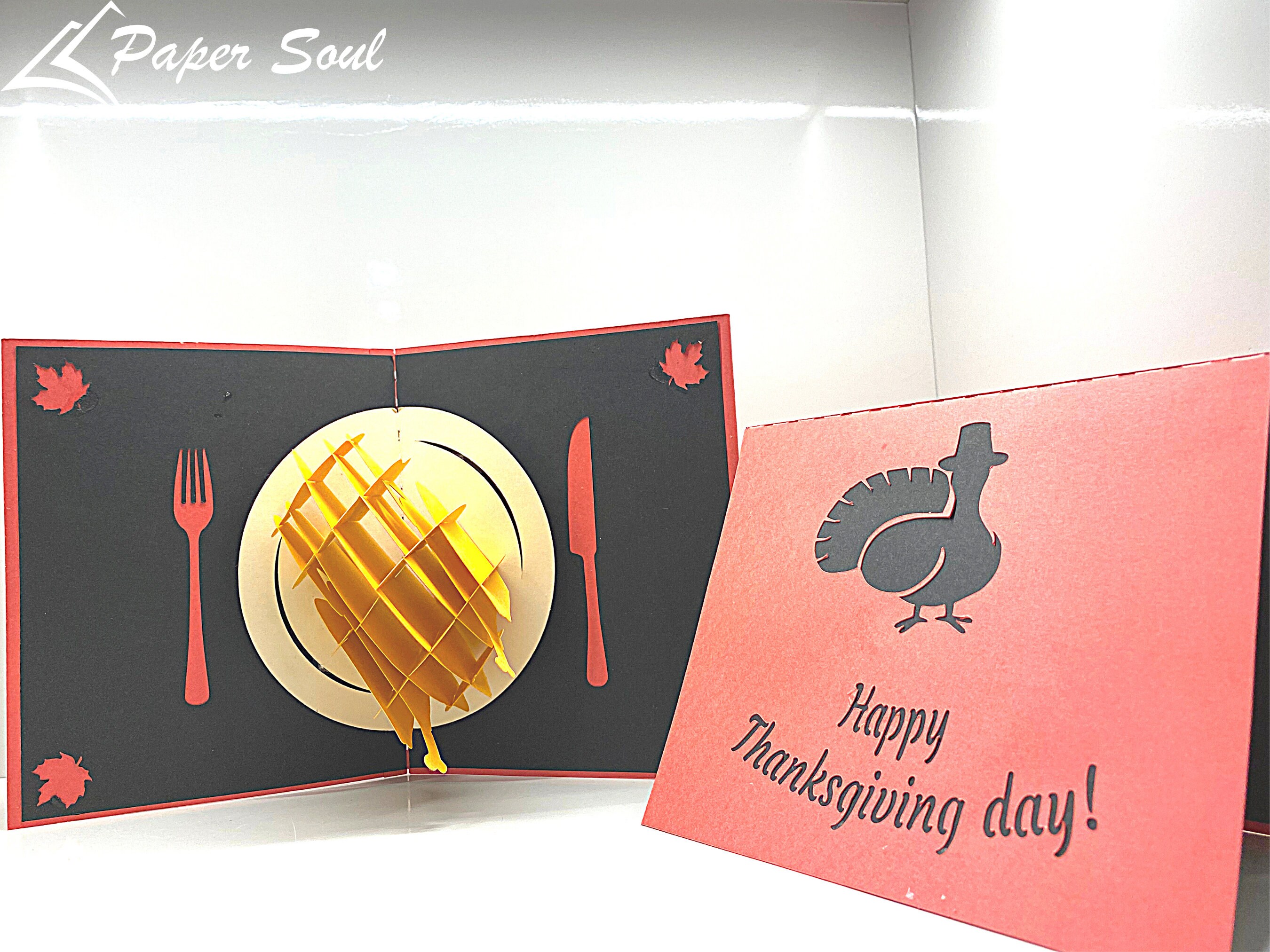 Thanksgiving Pop-up Card SVG | Thanksgiving Card Svg | 3d Thanksgiving ...