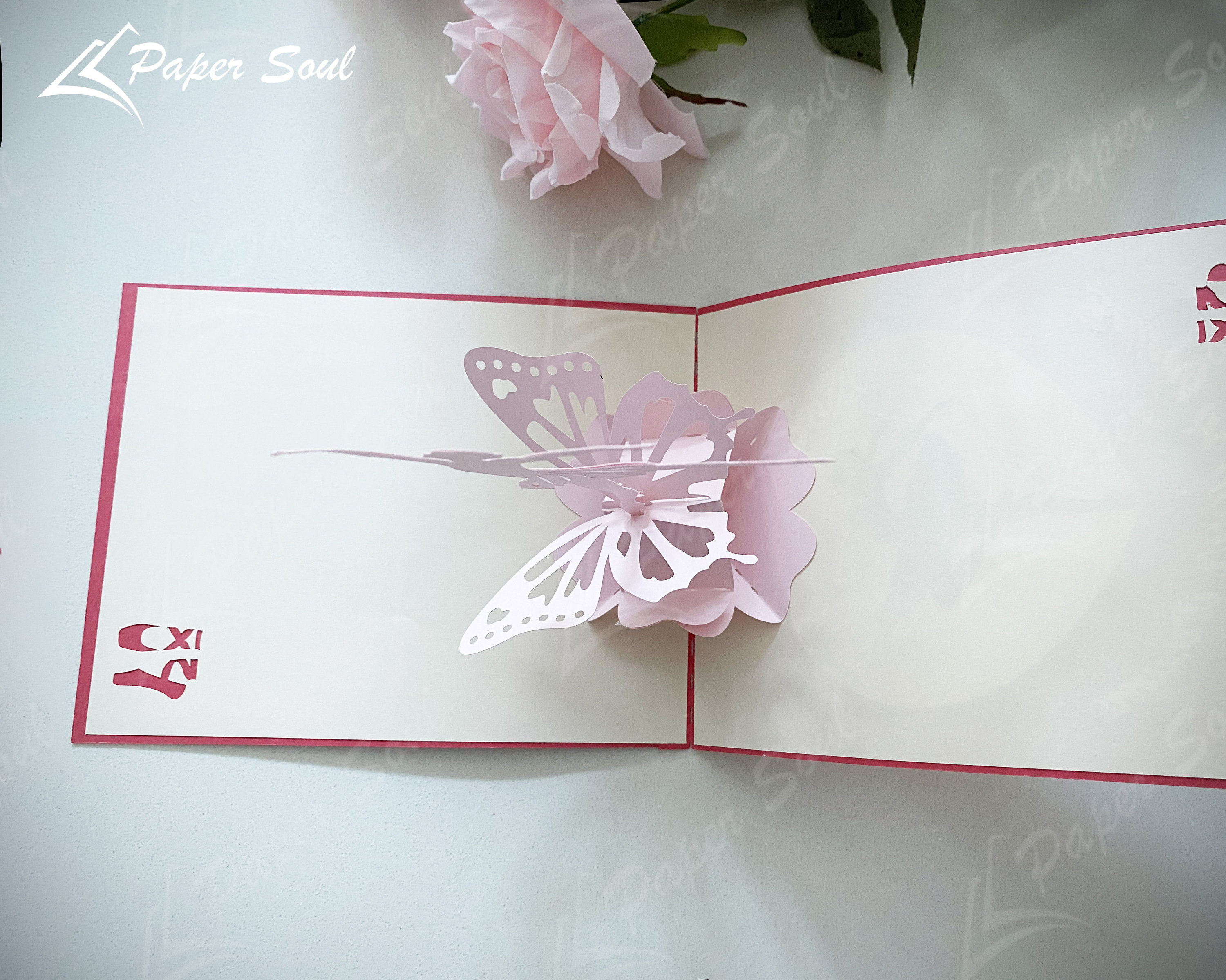 Ballerina Pop up Card Template Ballerina Birthday Card | Etsy UK