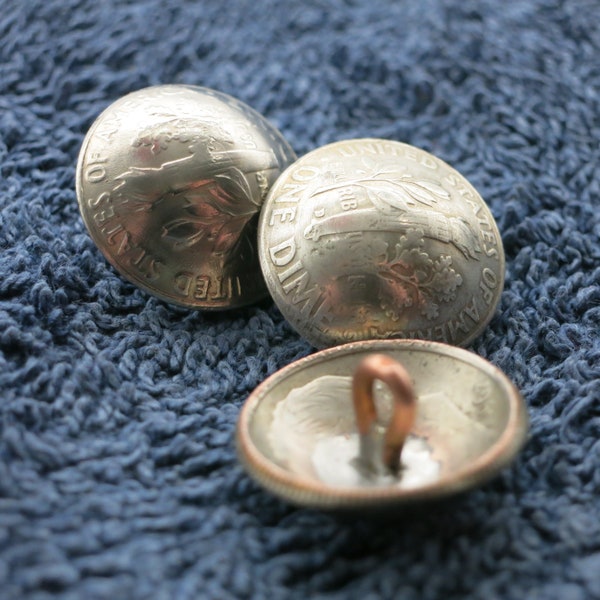 Domed Buttons - Etsy