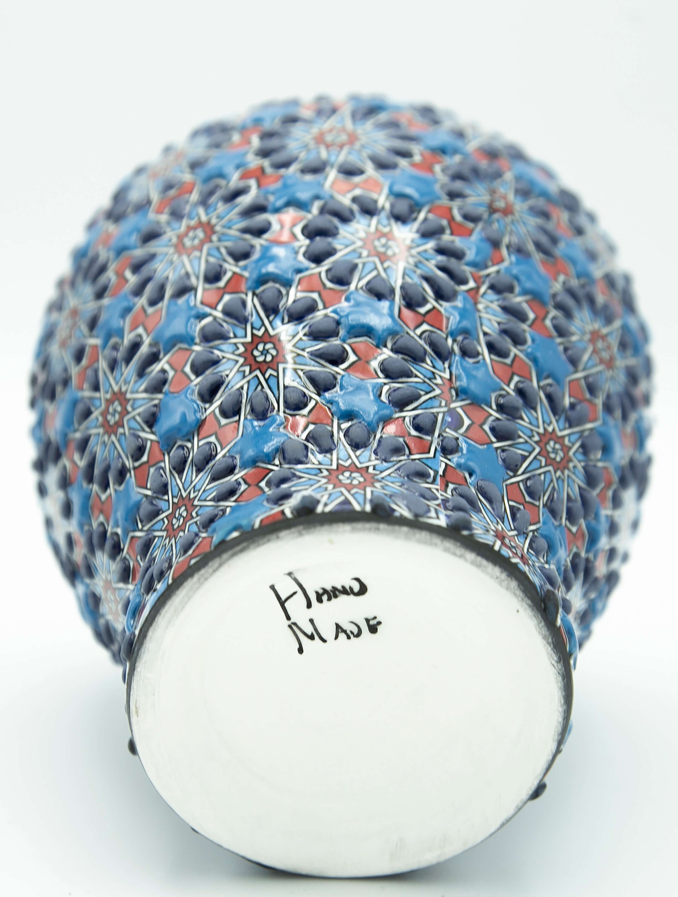 10'' Handmade Decorative Ceramic Jar Ceramic Blue | Etsy