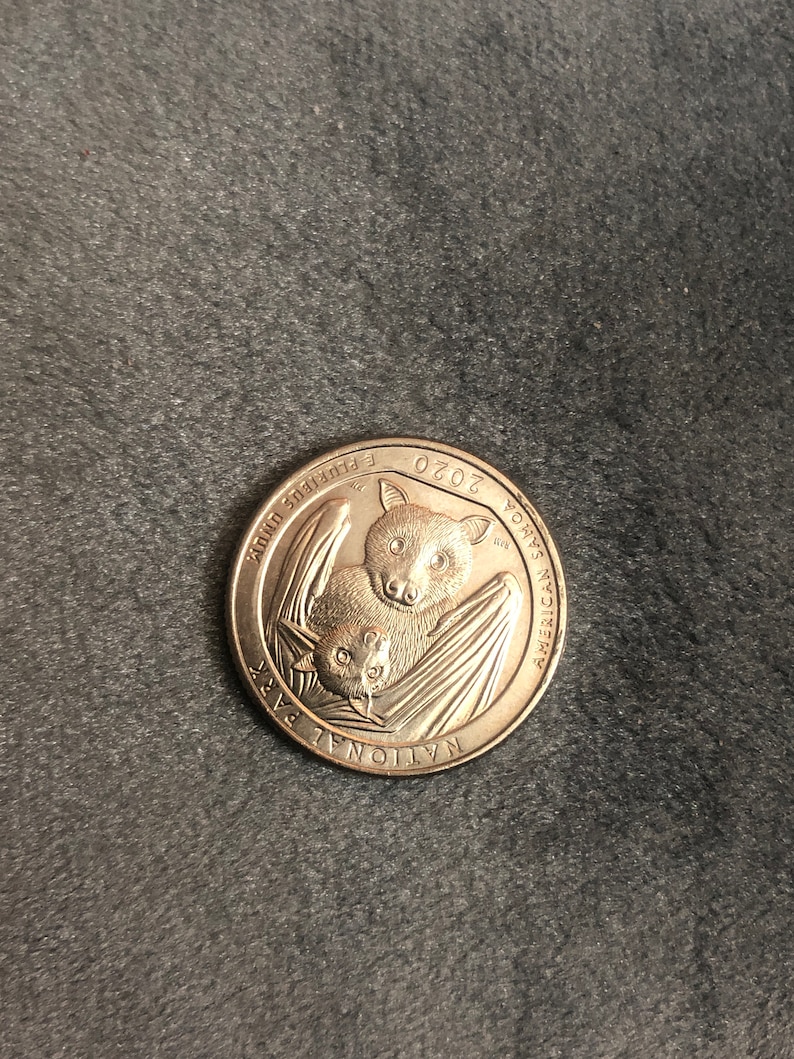 Bat 2020 Quarter - Etsy