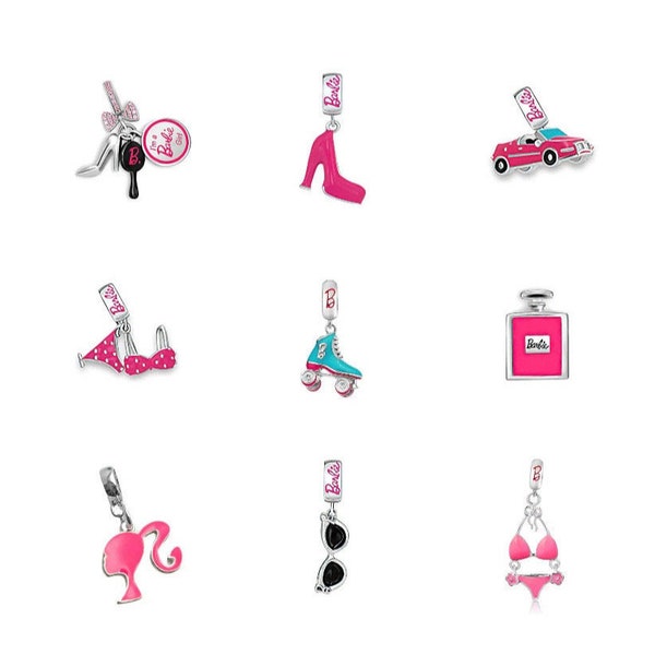 Barbie Charm Bracelet - Etsy