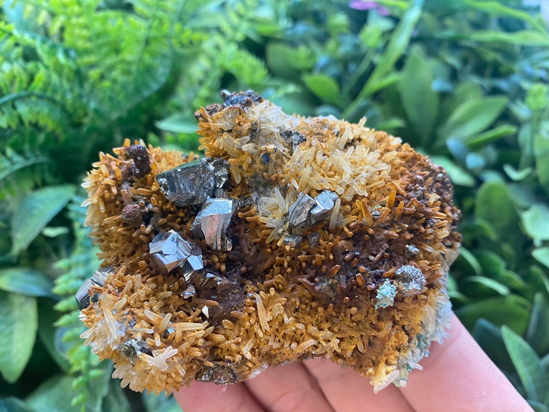 Quartz Limonite Pyrite Calcite From Madan Bulgaria Amazing High Quality ...