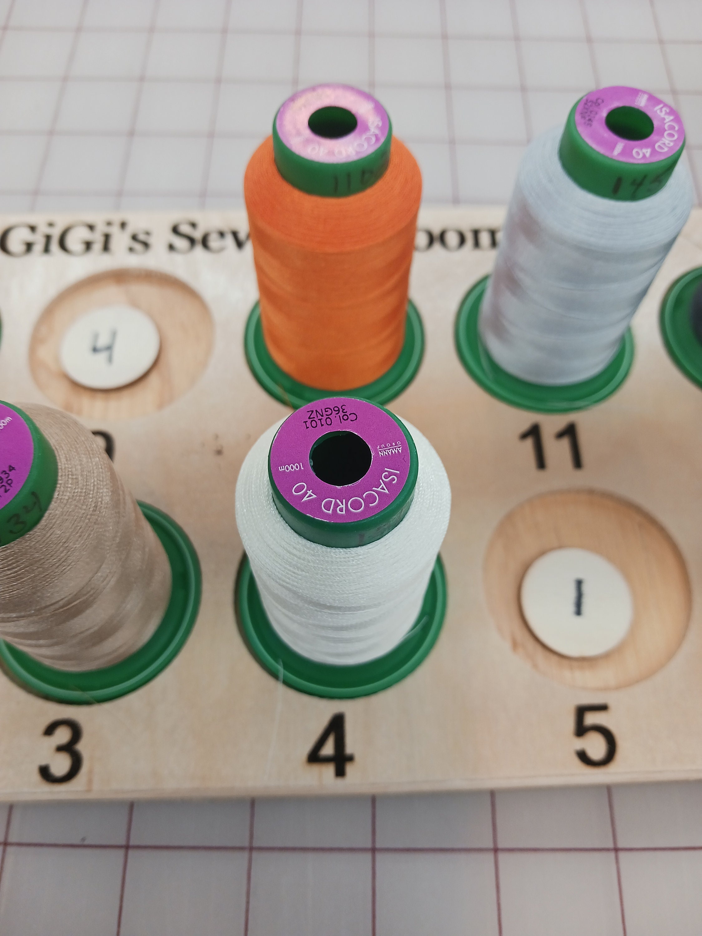 Embroidery Thread Organizer With Custom Names FREE SHIPPING - Etsy