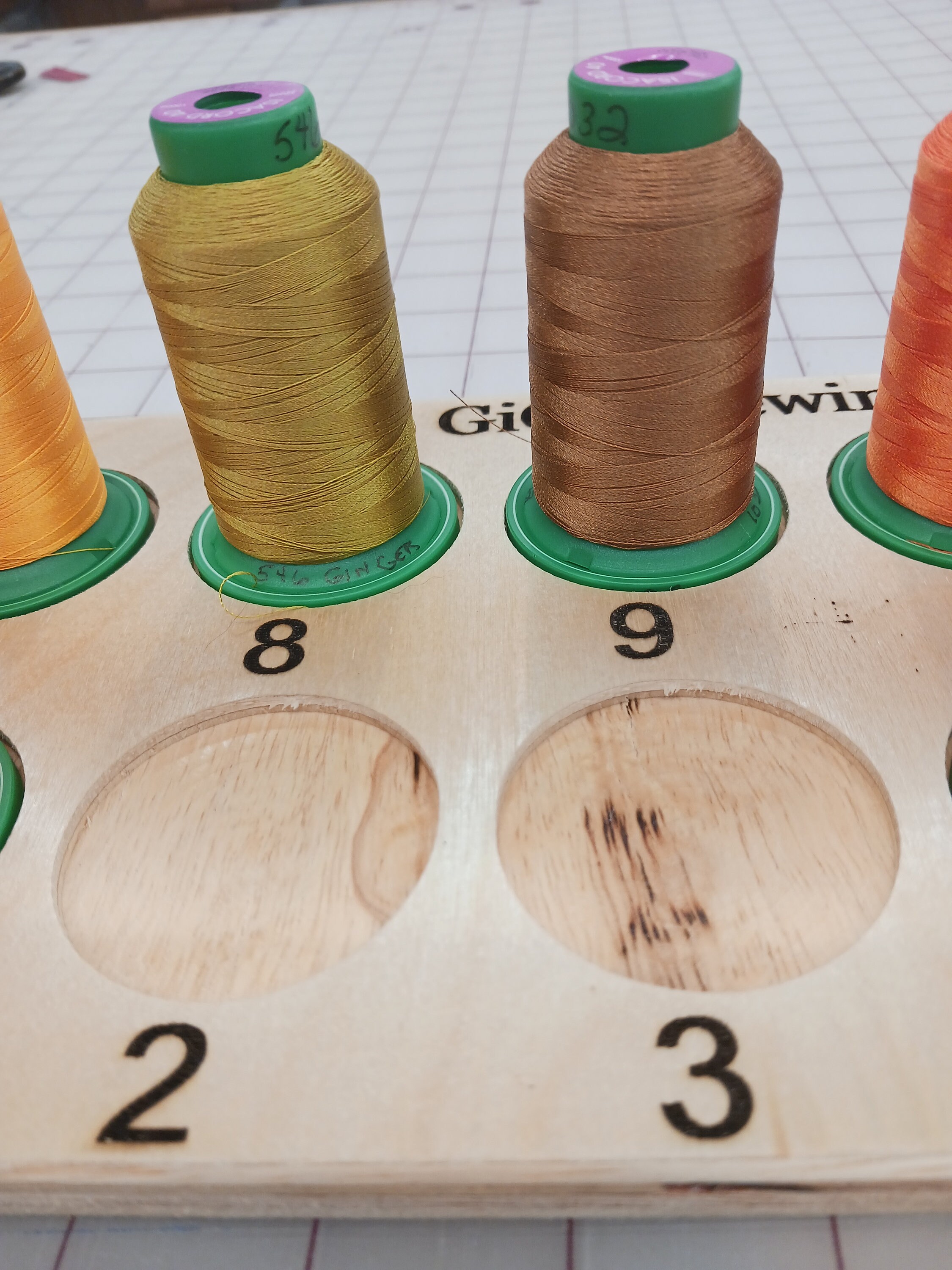 Embroidery Thread Organizer With Custom Names FREE SHIPPING - Etsy