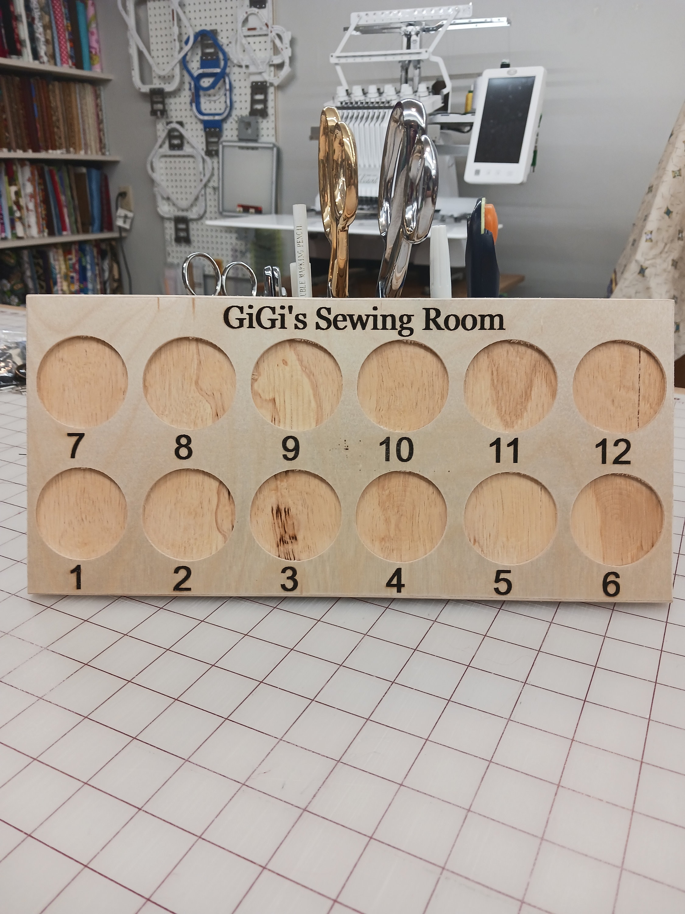 Embroidery Thread Organizer With Custom Names FREE SHIPPING - Etsy