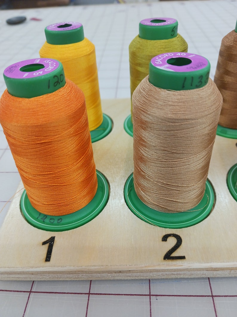 Embroidery Thread Organizer With Custom Names FREE SHIPPING - Etsy