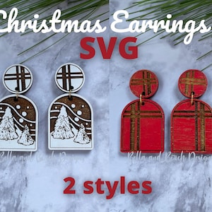 Christmas Arc Earrings Digital File Only - Etsy