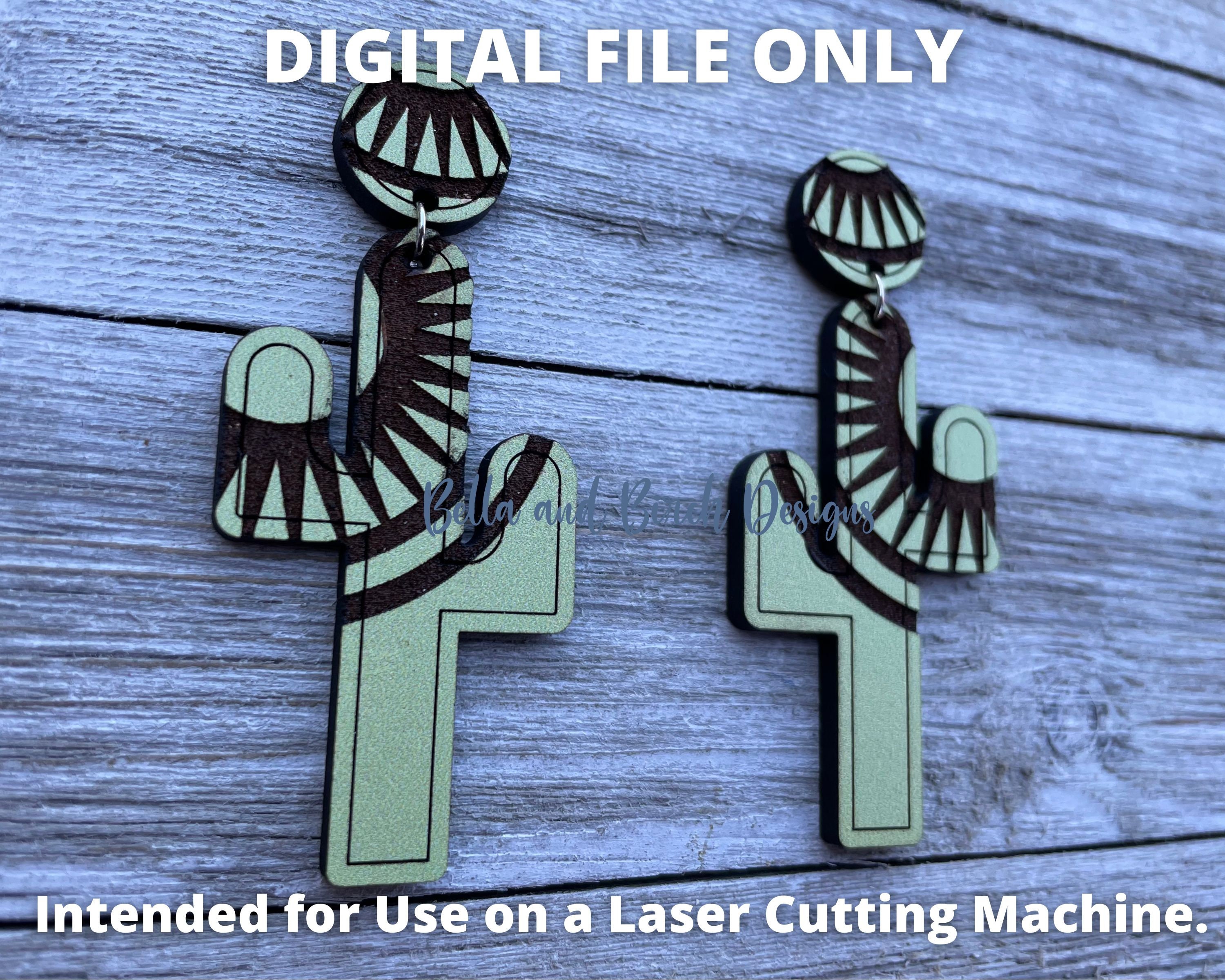 Patterned Cactus Bundle Digital File Only - Etsy