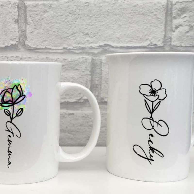 Bone China Mugs Personalised - Etsy UK
