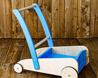 Wooden Baby Walker Hand Made Baby Toys Baby Gift Easy Walk for Babies ...