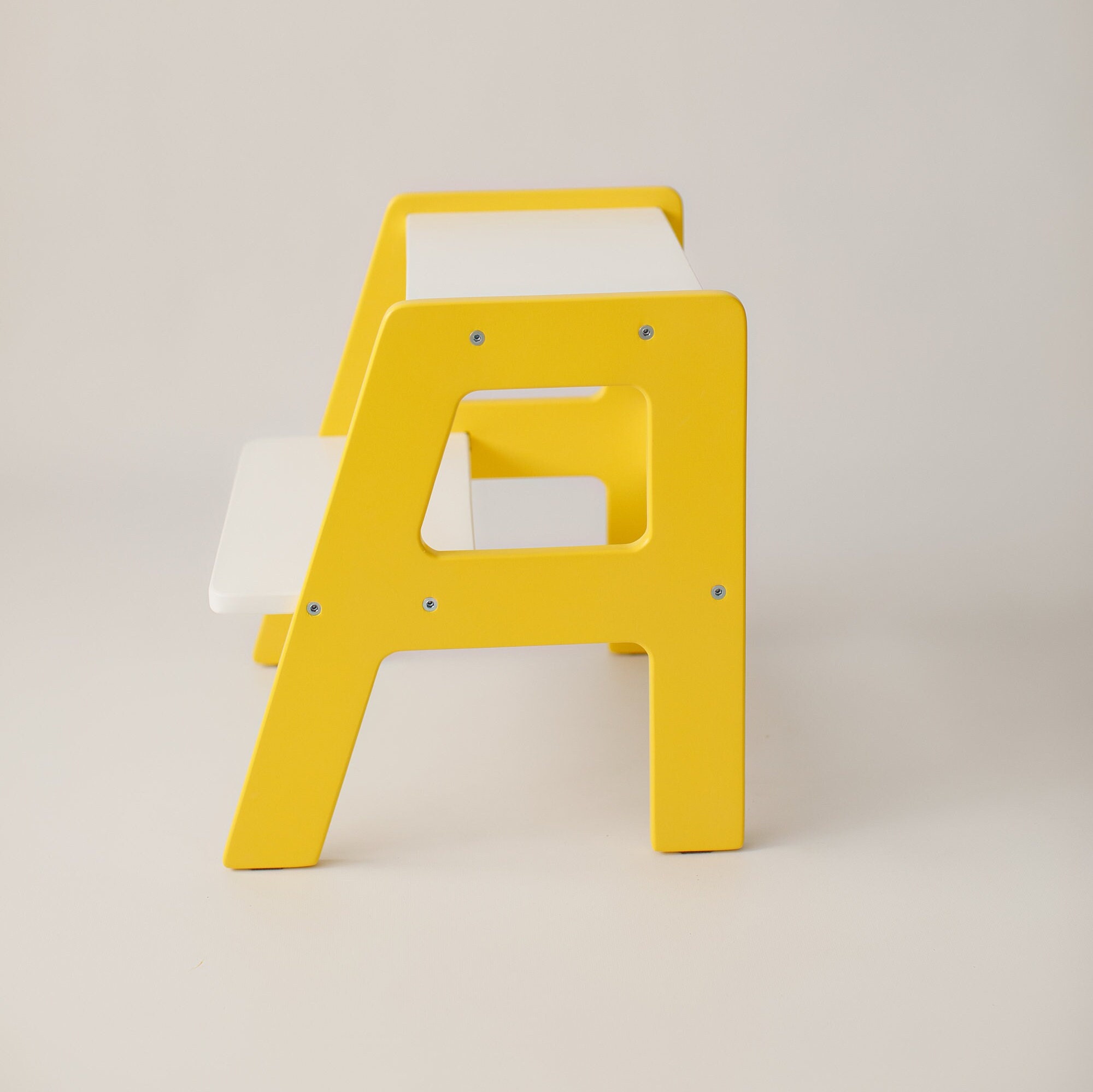 Premium 2-step Stool for Kids Safe & Sturdy Step Ladder for Bathroom ...