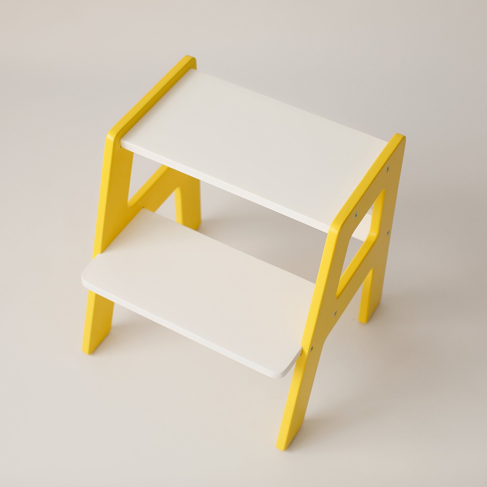Premium 2-step Stool for Kids Safe & Sturdy Step Ladder for Bathroom ...