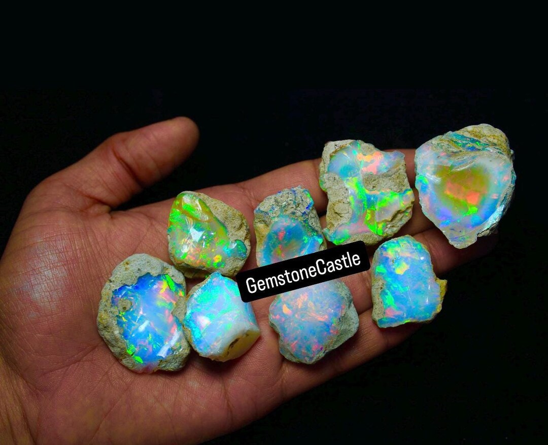 Dry Opal Rough Lot AAA Grade Large Size Ethiopian Welo Opal Raw ...