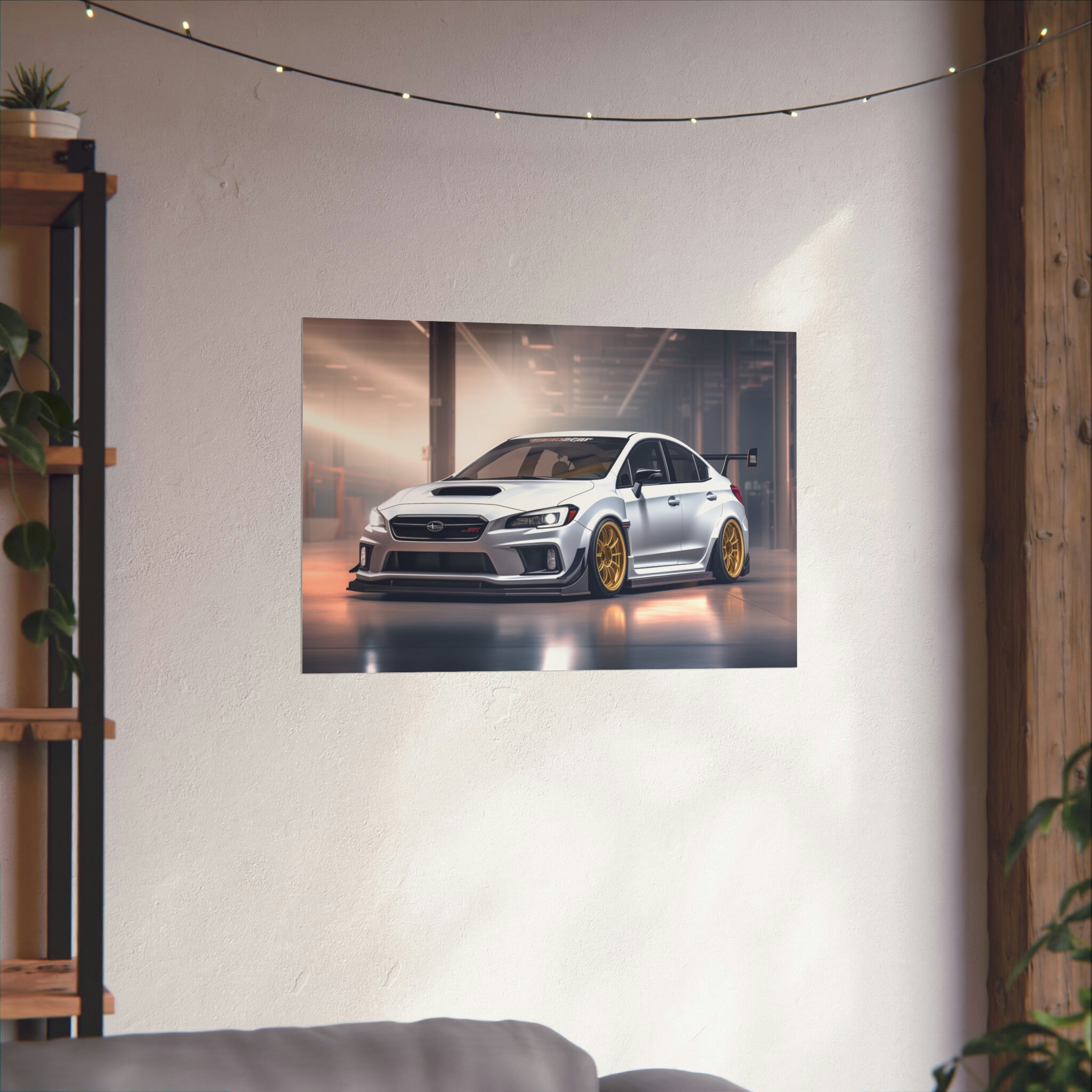 Subaru WRX Wall Art Garage Art Home Decor Matte Horizontal Posters - Etsy