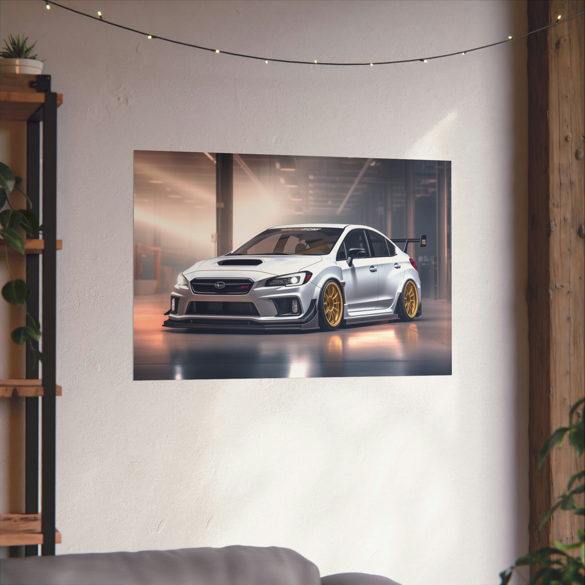 Subaru WRX Wall Art Garage Art Home Decor Matte Horizontal Posters - Etsy